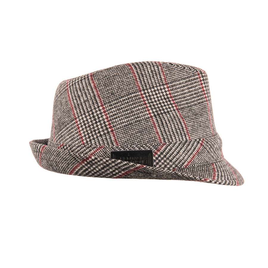 Elwood Prince of Wales Check Tweed Trilby Hat – MrParkersGifts