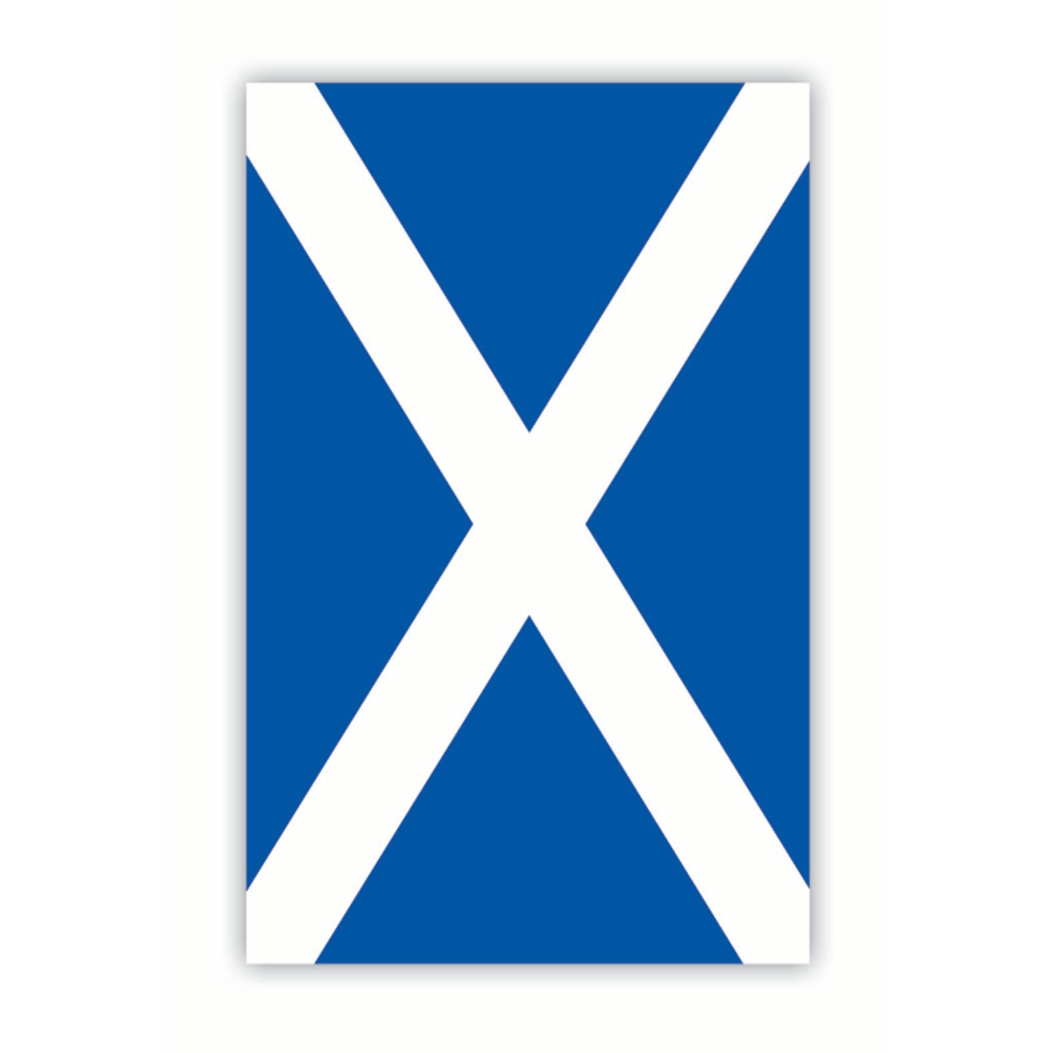 Scotland Saltire Flag Sticker - High Quality Vinyl Decal – MrParkersGifts