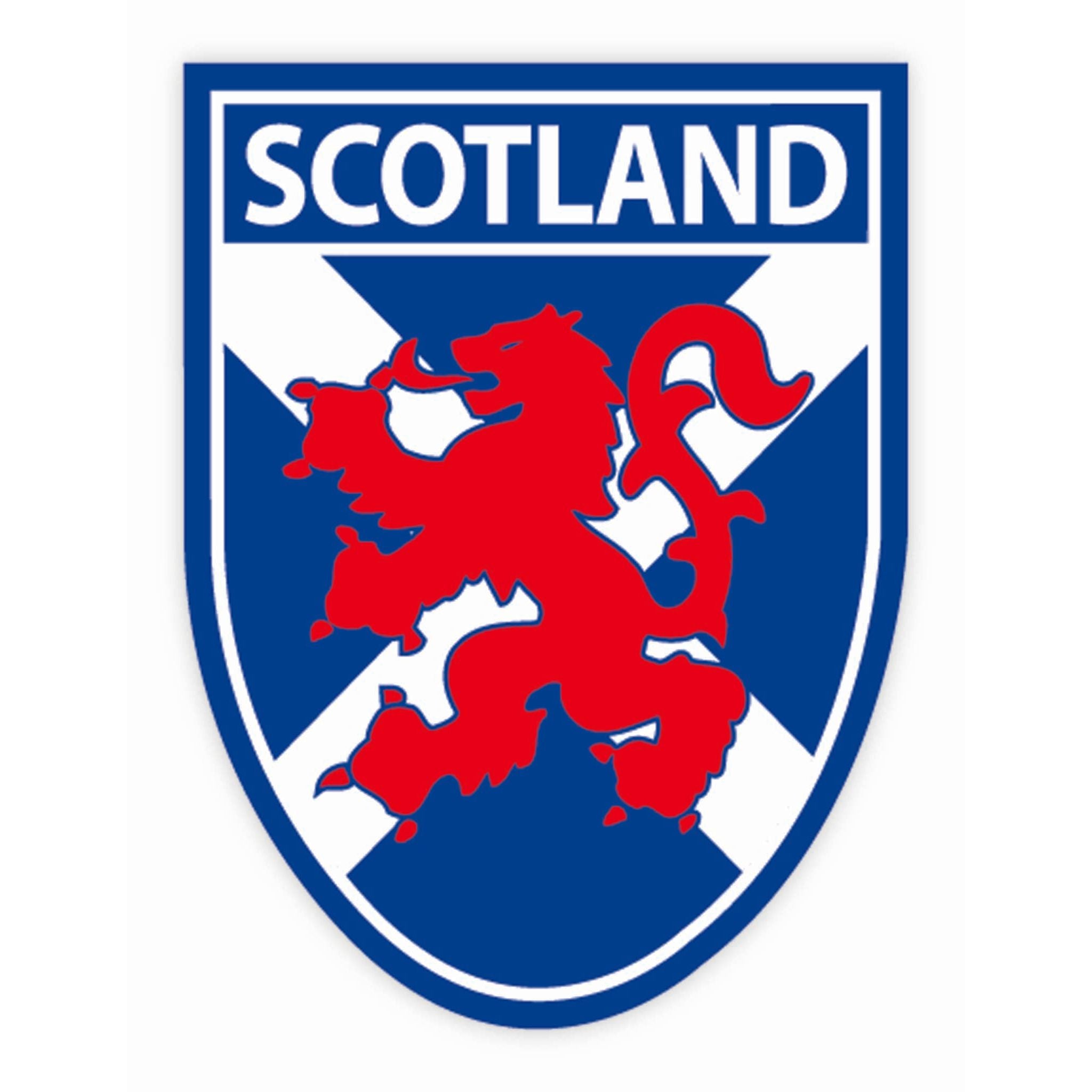 Saltire and Lion Rampant Sticker – MrParkersGifts